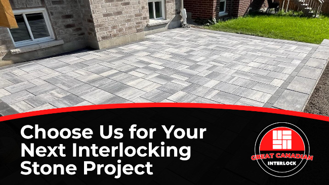 Quality Interlocking Work Done with Dedication | Great Canadian Interlock